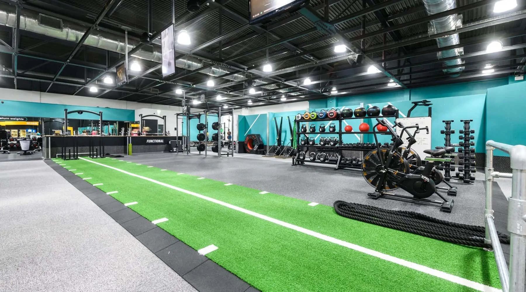 Black Gym Turf - Buy Custom Black Gym Turf from Grace Grass